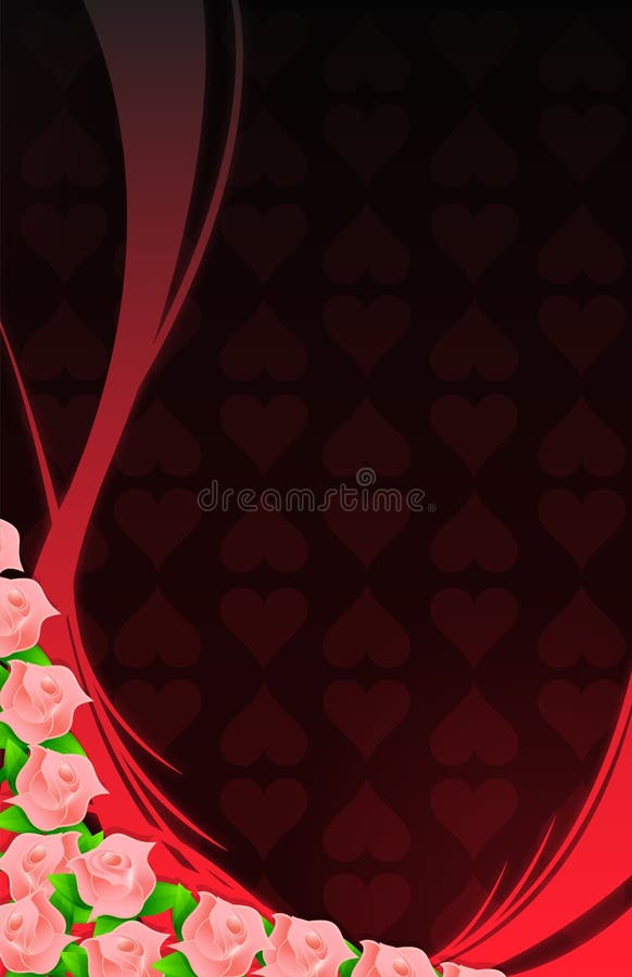 No Flowers Illustration Design Stock Illustration - Illustration of ...