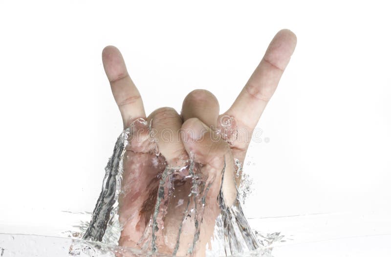 I Love You Hand Sign stock photo. Image of strength, motion - 51445294