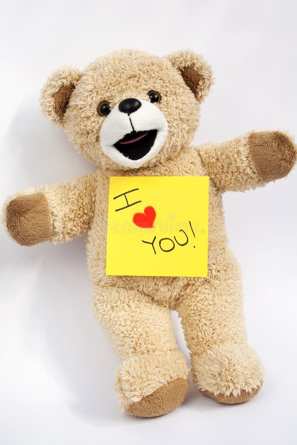 I Love You Note stock photo. Image of cute, symbol, sayings - 42980674