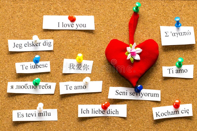 The Words I Love You In Different Languages