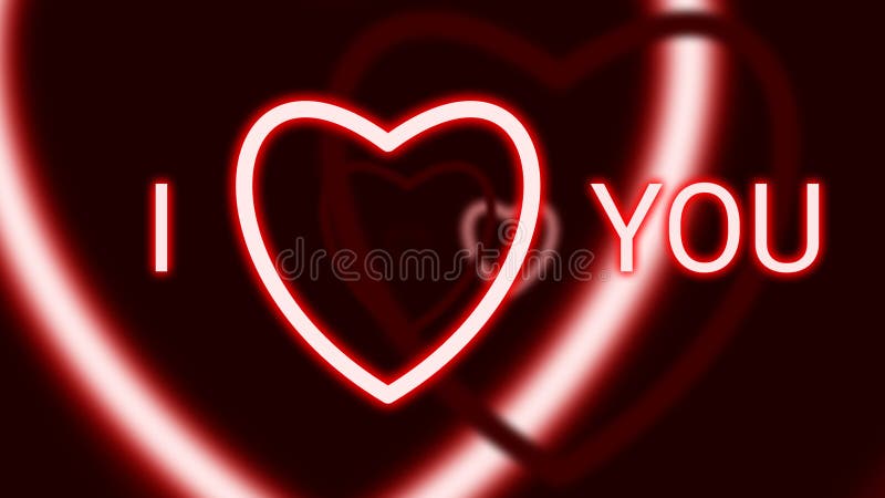 I Love You Writing in Different Style Stock Photo - Image of graphic ...