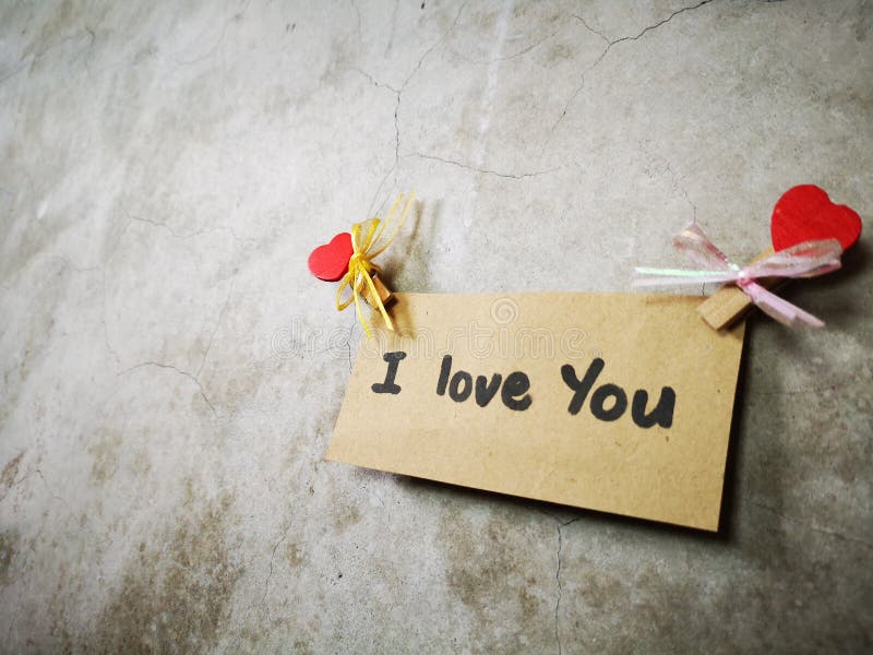 I Love You Written on the Wall Stock Photo - Image of neon, heart ...