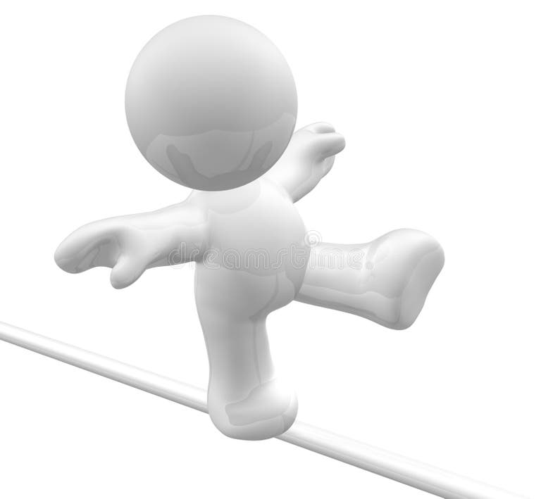 Rope Balance Stock Illustrations – 7,231 Rope Balance Stock ...