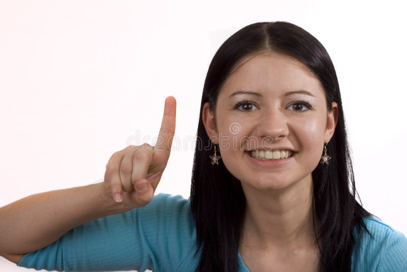 I m Number One stock photo. Image of cheerfulness, cheer - 10142284