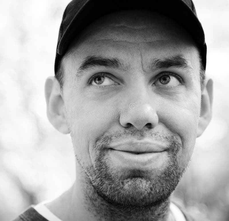 I m OK! stock image. Image of black, beard, positive, calm - 7055451