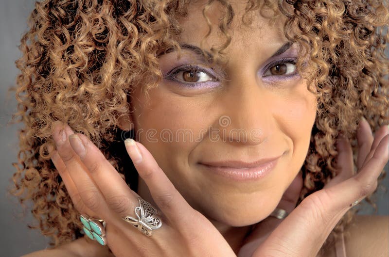 I m sorry... stock image. Image of brown, hair, female - 586717