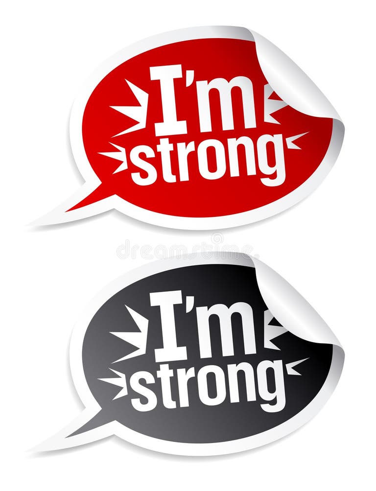 Strong Stickers Stock Illustrations – 2,301 Strong Stickers Stock ...