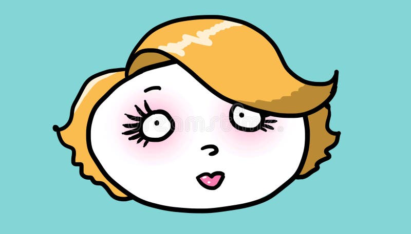 I`m stunned stock illustration. Illustration of displeasure - 122514513