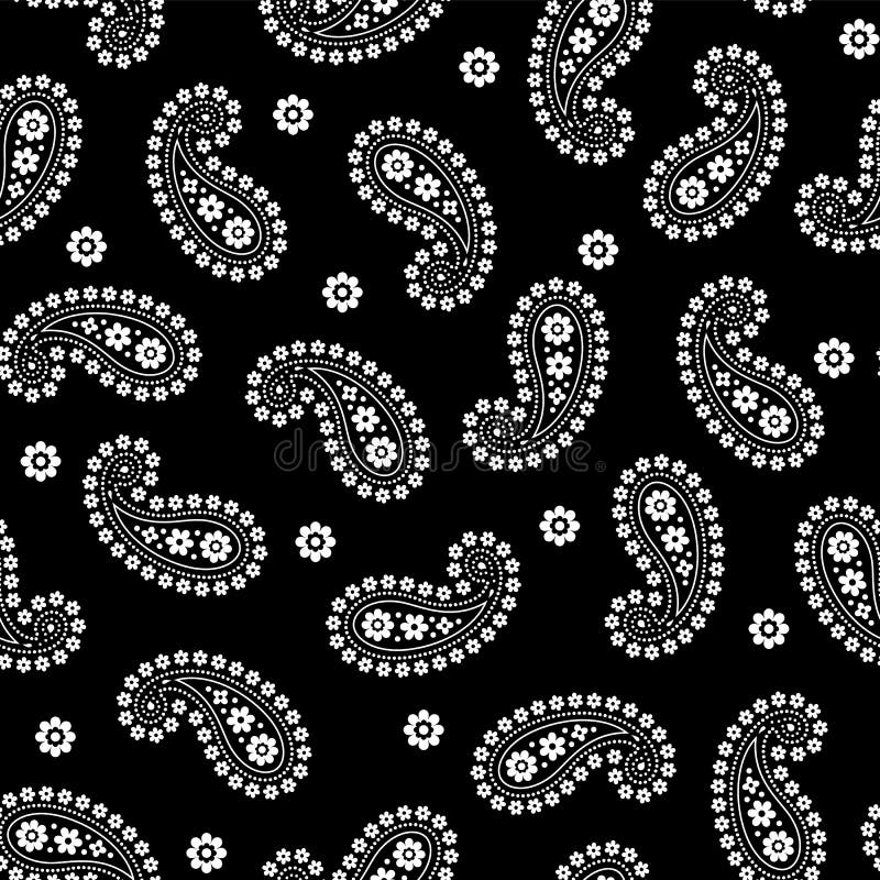 Cute and Simple Paisley Seamless Pattern, Stock Vector - Illustration ...