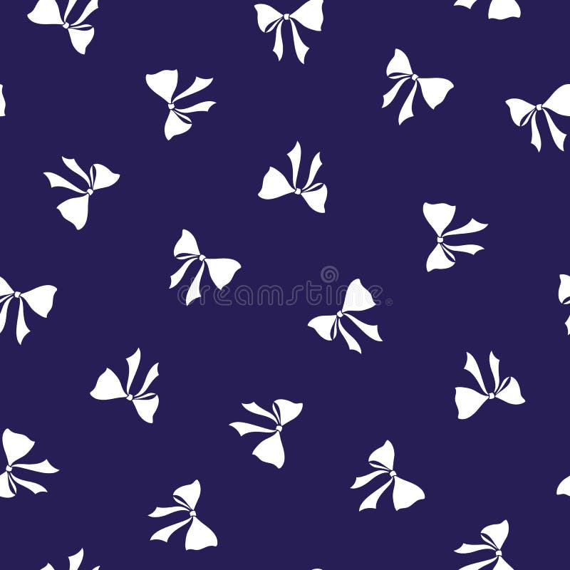 Pattern of pretty ribbon stock illustration. Illustration of paper ...