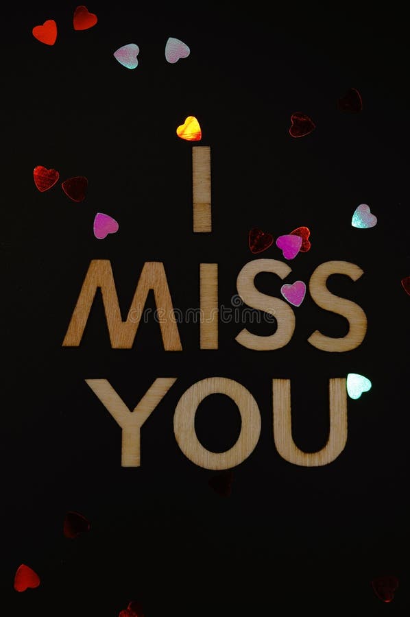 I Miss You Write Gift Card Background Stock Photos - Free & Royalty ...