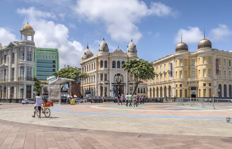 I Monumenti Storici Di Recife in Pernambuco, Brasile Con Il Suo ...