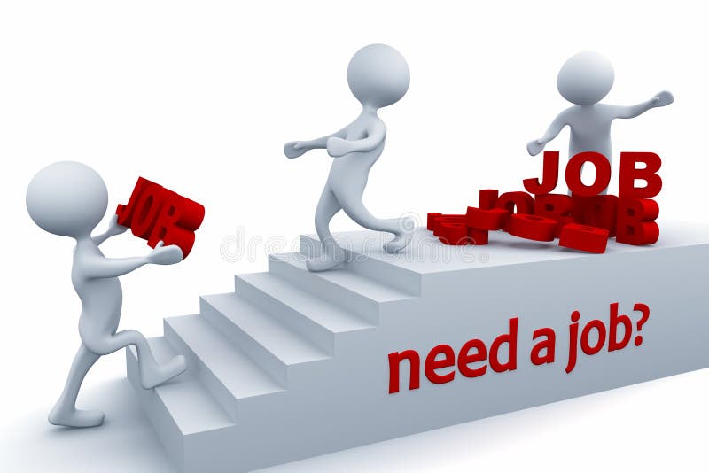 I Need a Job ? One Guy Give a Job To Another. Teamwork. Stock ...