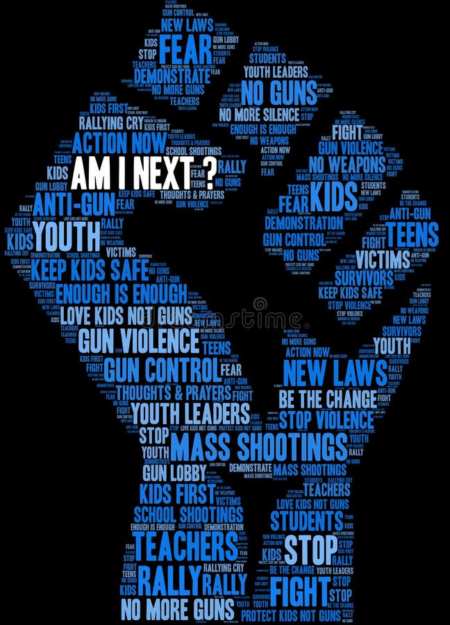 Am I Next Word Cloud stock vector. Illustration of stop - 114910670