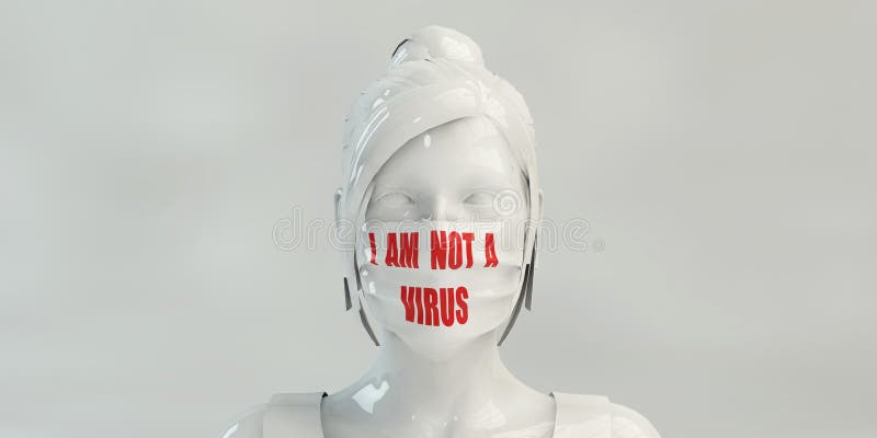 I am Not a Virus stock illustration. Illustration of attacks - 177078729