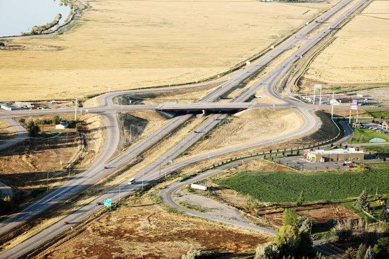 Freeway Ramps and Bridges stock photo. Image of freeway - 9375176