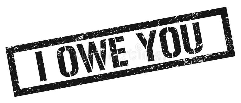 I Owe You Stock Illustrations – 30 I Owe You Stock Illustrations ...