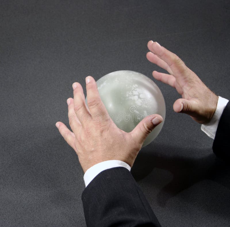 I predict stock photo. Image of crystal, clairvoyant, gazing - 2028290