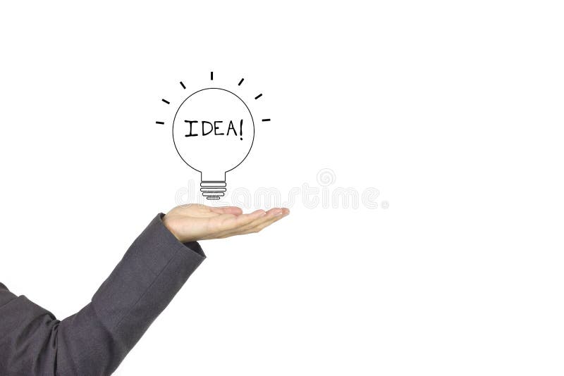 I present you an idea stock photo. Image of solution - 49541666