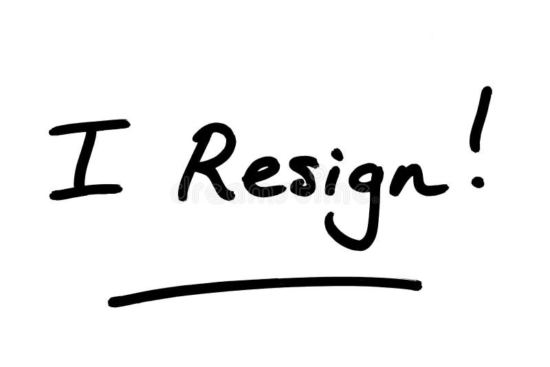 Resignation Stock Illustrations – 1,037 Resignation Stock Illustrations ...