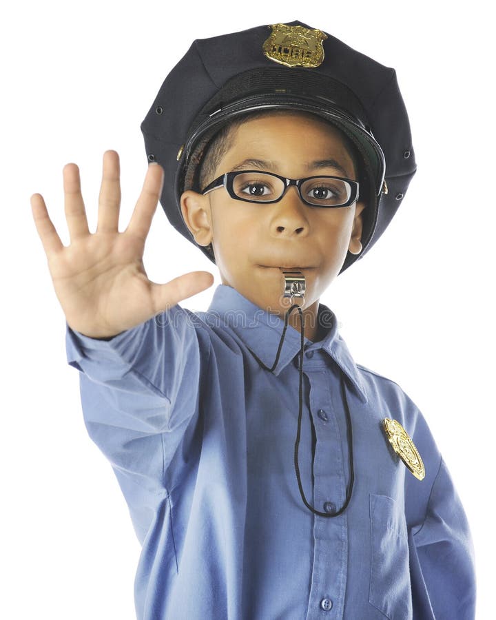 Stop! stock image. Image of happy, male, blue, emblem - 30455111