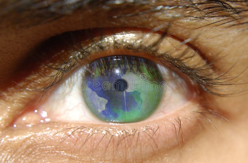 I See the World in Your Eyes Stock Image - Image of iris, look: 6498167