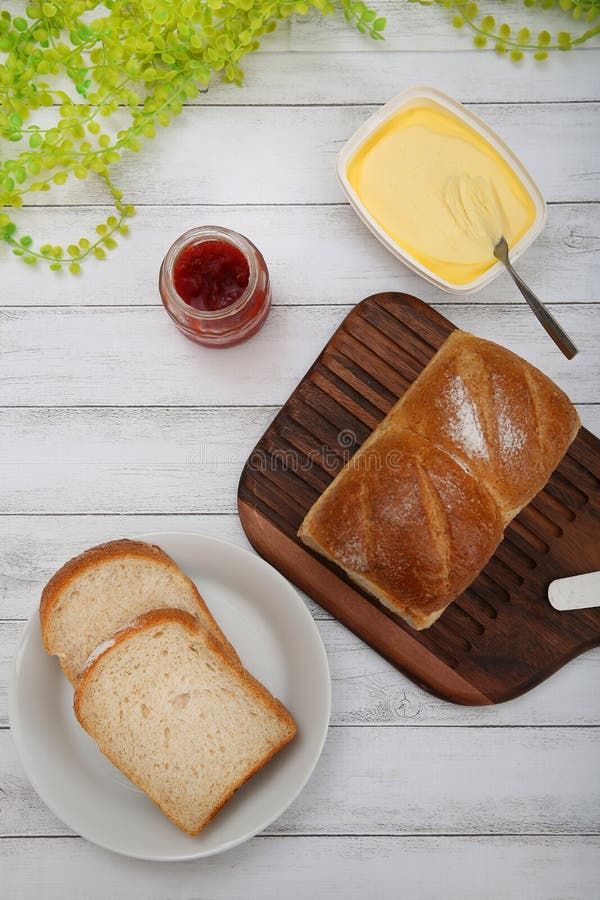 The Bread Which I Baked with a Big Rectangular Box-shaped Model Stock ...