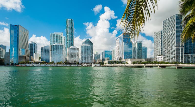 I stadens centrum Miami arkivfoto. Bild av stad, florida - 35853374