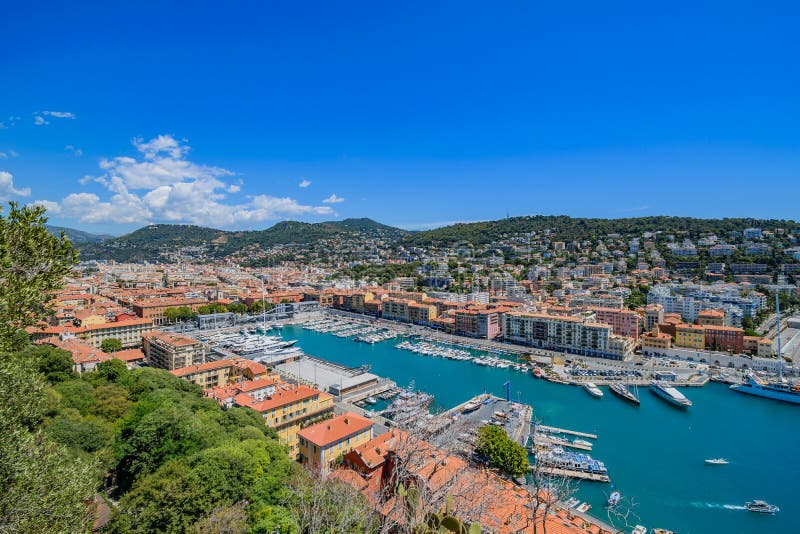 I Stadens Centrum Nice, Frankrike Redaktionell Arkivbild - Bild av ...
