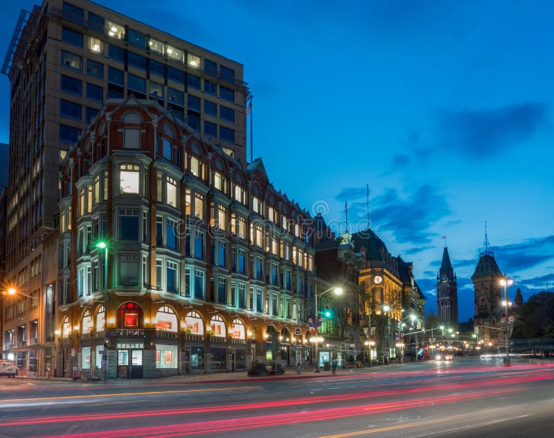 I stadens centrum Ottawa redaktionell arkivfoto. Bild av kontor - 60353003