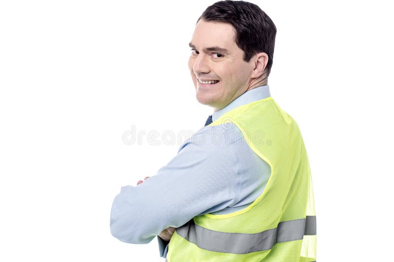 I am supervising here. stock photo. Image of architect - 53374852