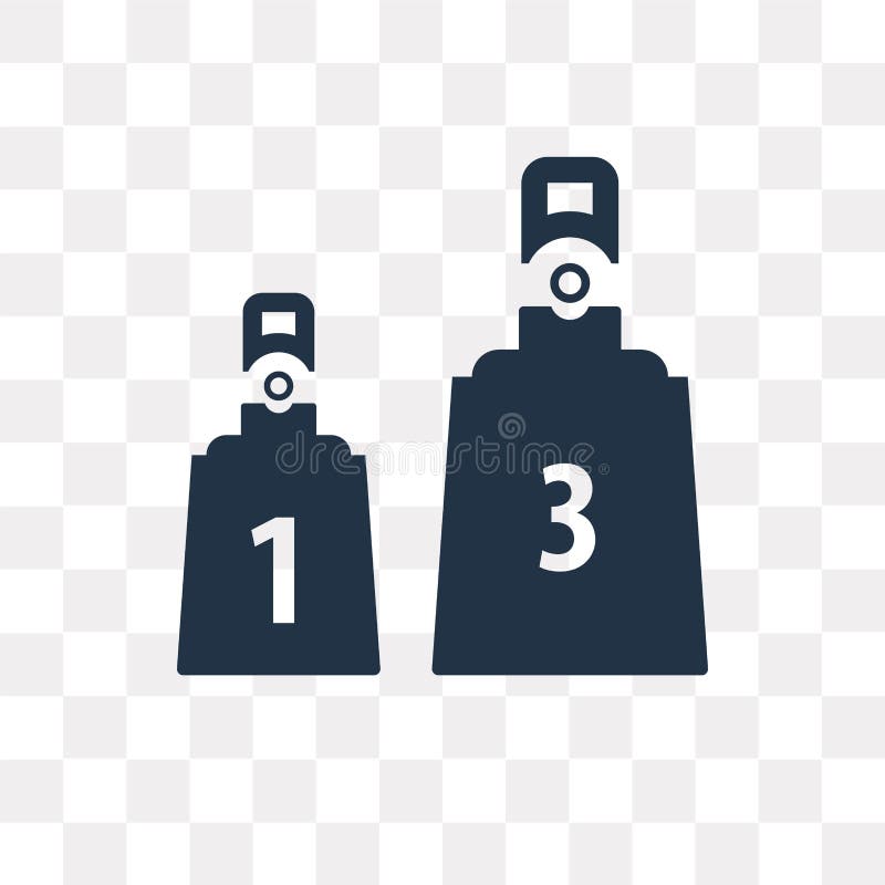 I Vecchi Pesi Vector L'icona Isolata Su Fondo Trasparente, Vecchio ...