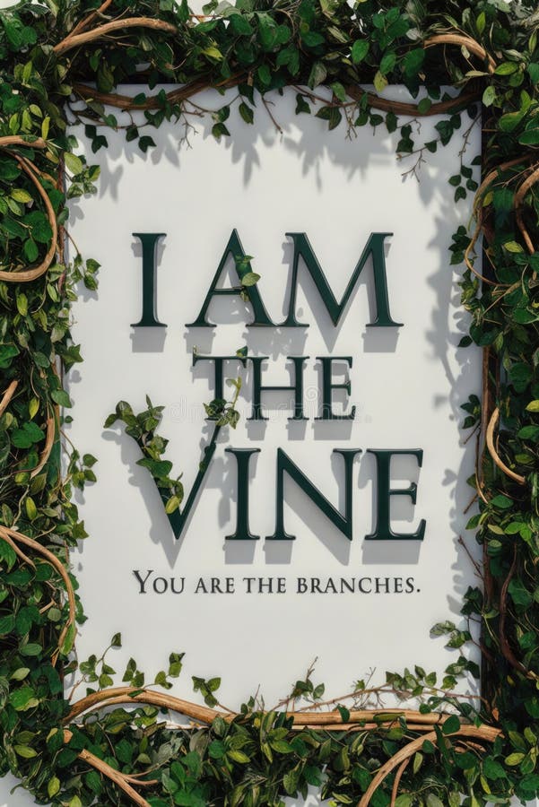 I am the Vine, You are the Branches - John 15:5 - Biblical Analogy ... I am the Vine, You are the Branches - John 15:5 - Biblical Analogy ...