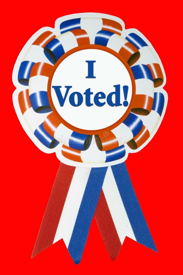 I voted stock photo. Image of ballot, democracy, votes - 80001150