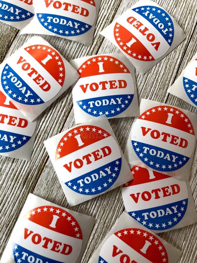 I voted stock photo. Image of ballot, democracy, votes - 80001150