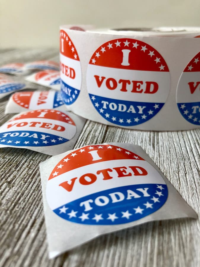I voted stock photo. Image of ballot, democracy, votes - 80001150
