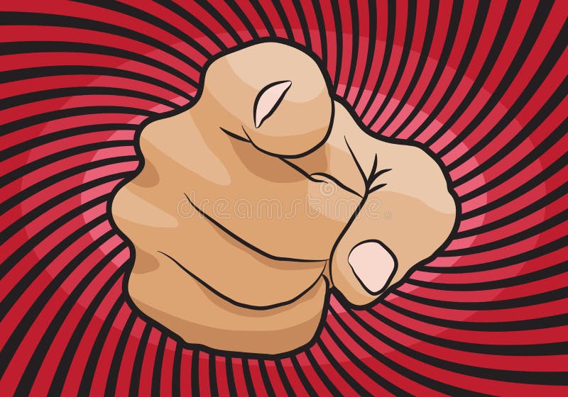 We want you stock illustration. Illustration of motivation - 35578623