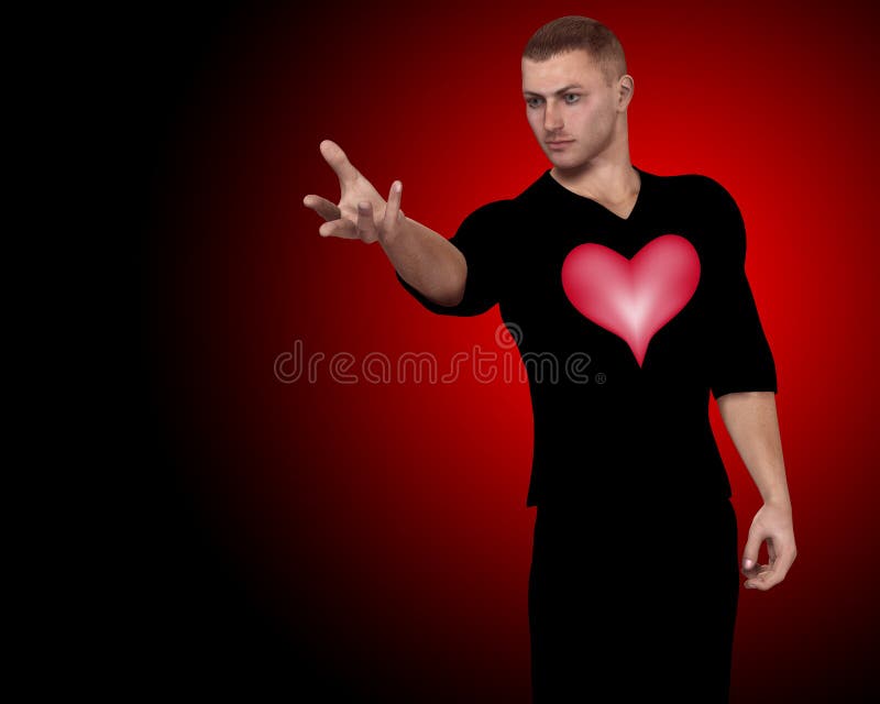 I Want Your Heart stock illustration. Illustration of symbol - 29544259