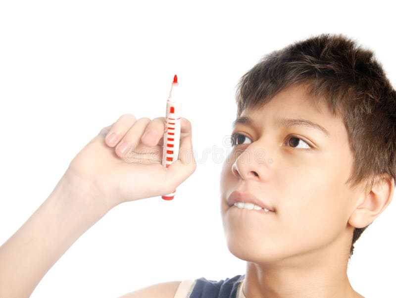 I will write or draw stock image. Image of adolescence - 2969629