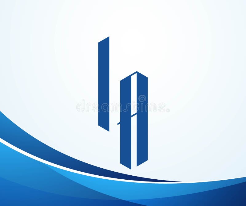 IA Alphabet Letter Logo Design Template Elements Stock Vector ...