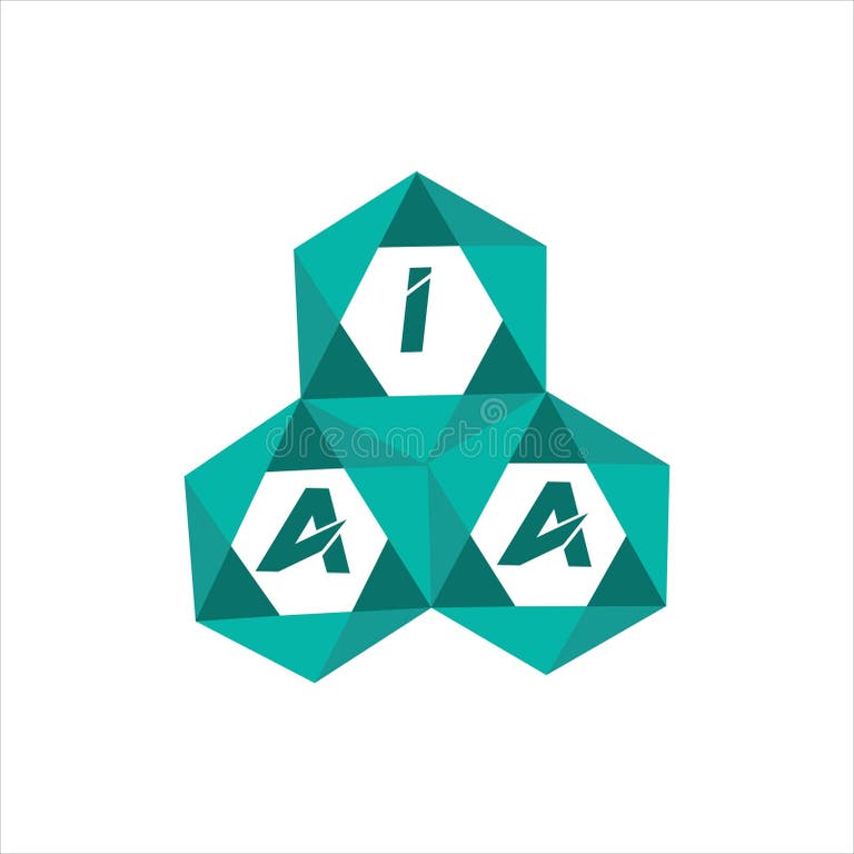IAA Creative Minimalist Letter Logo. IAA Unique Vector Initials ...