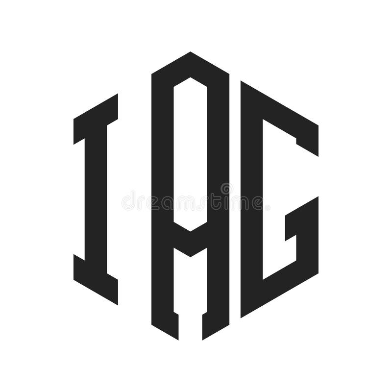 IAG Logo Design. Initial Letter IAG Monogram Logo Using Hexagon Shape ...