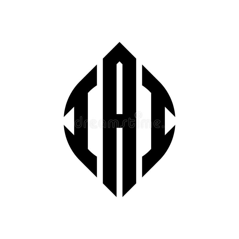 IAI Circle Letter Logo Design with Circle and Ellipse Shape. IAI ...