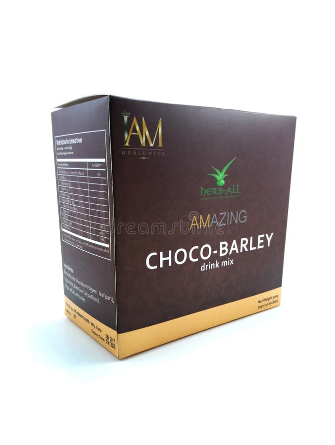 Iam Amazing Choco Barley in Manila, Philippines Editorial Stock Photo ...