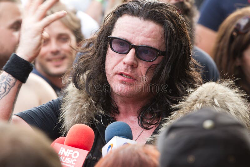 Ian Astbury editorial photography. Image of portrait - 28231997