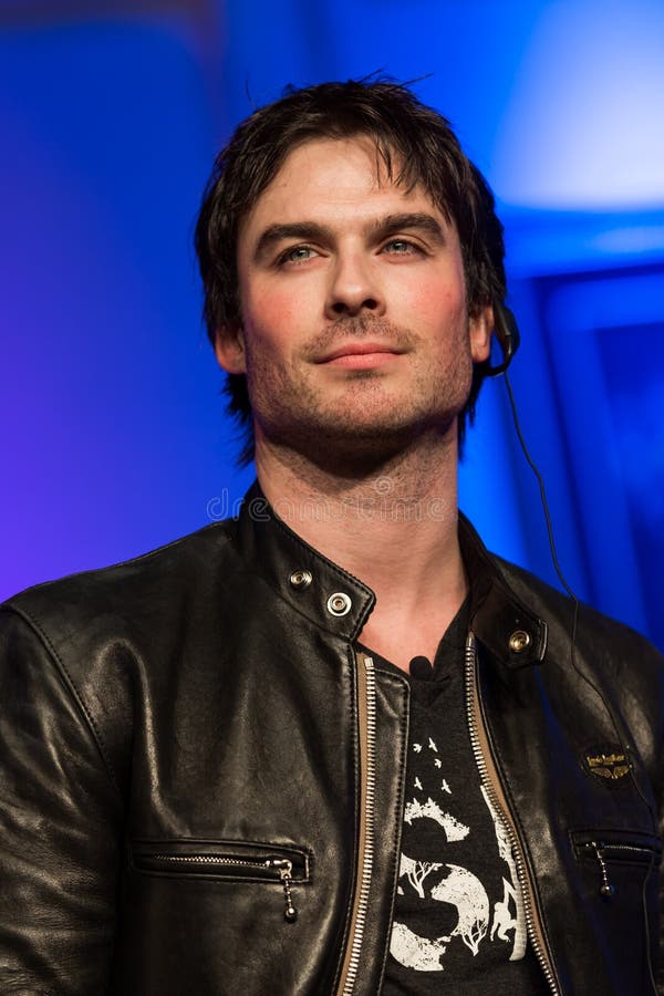Ian Somerhalder editorial stock photo. Image of damon - 42265228