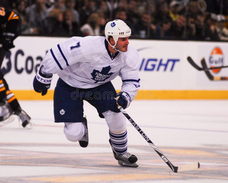 Ian White Toronto Maple Leafs Defenseman. Editorial Stock Image - Image ...