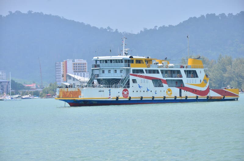 Iangkawi, Malaysia - May 2022: an Image Selective Focus of RORO ...