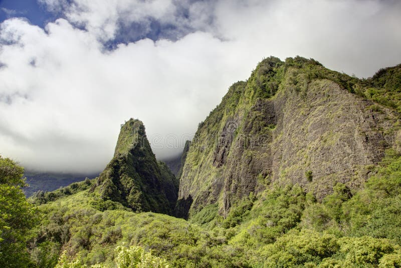 Iao Needle, Maui, Hawaii stock photo. Image of maui, island - 49795476