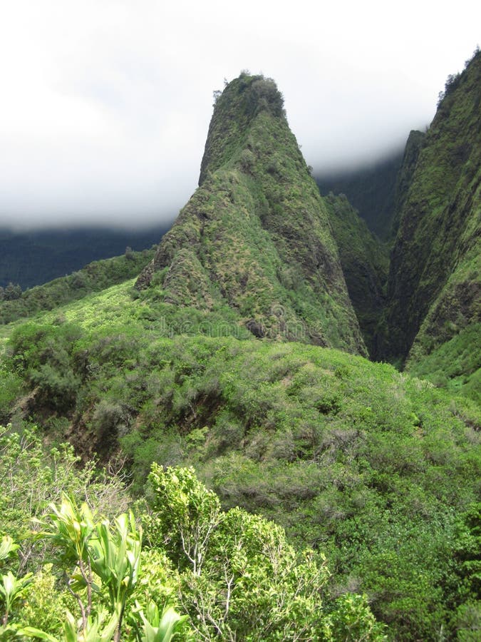 Iao Needle, Maui, Hawaii stock photo. Image of maui, island - 49795476